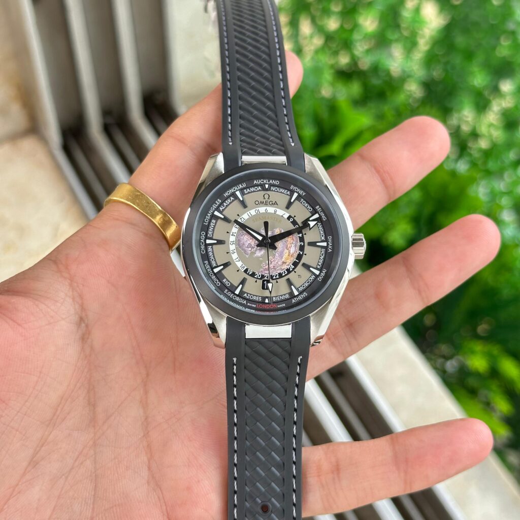 Omega Seamaster World Map First Copy Watch
